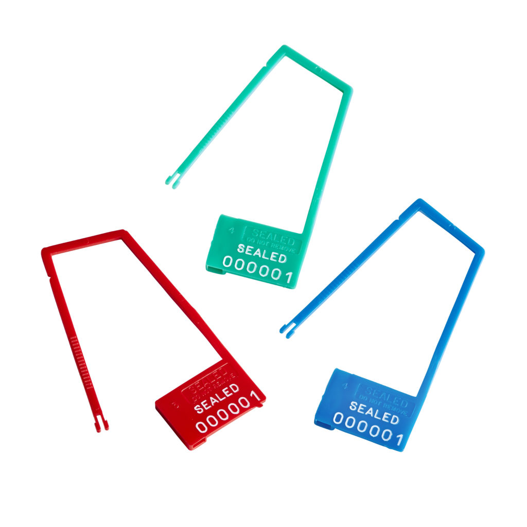 1 piece plastic padlock seal